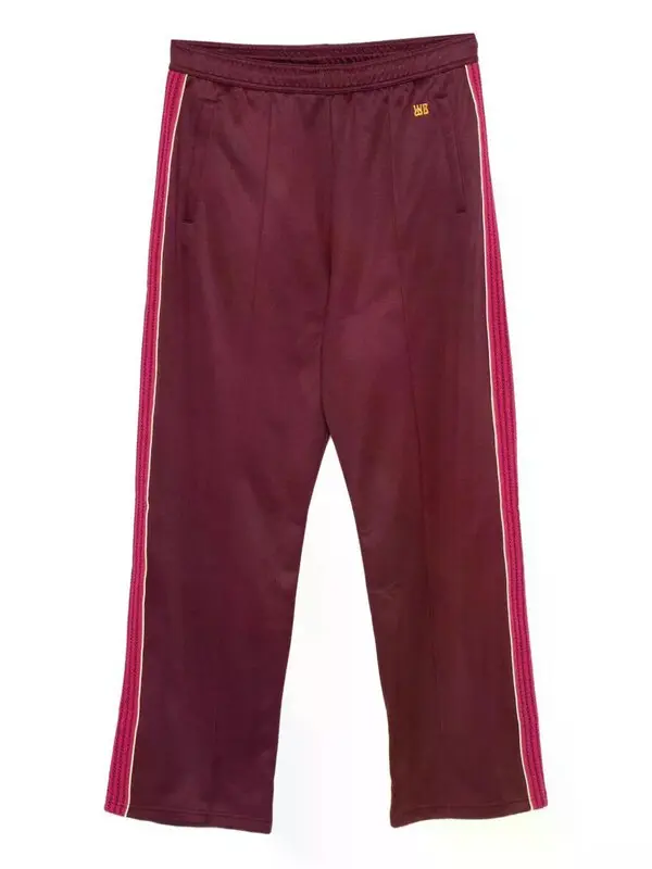 WALES BONNER Side-stripe Track Pants - Red