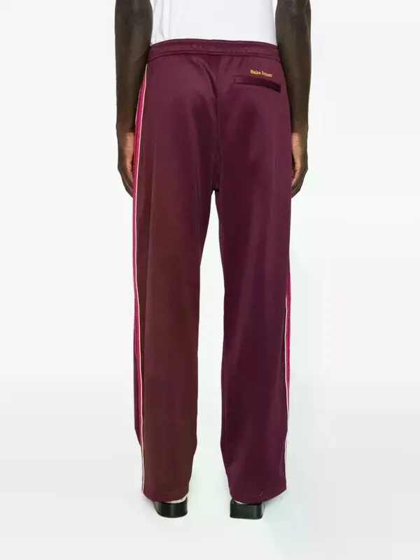 WALES BONNER Side-stripe Track Pants - Red