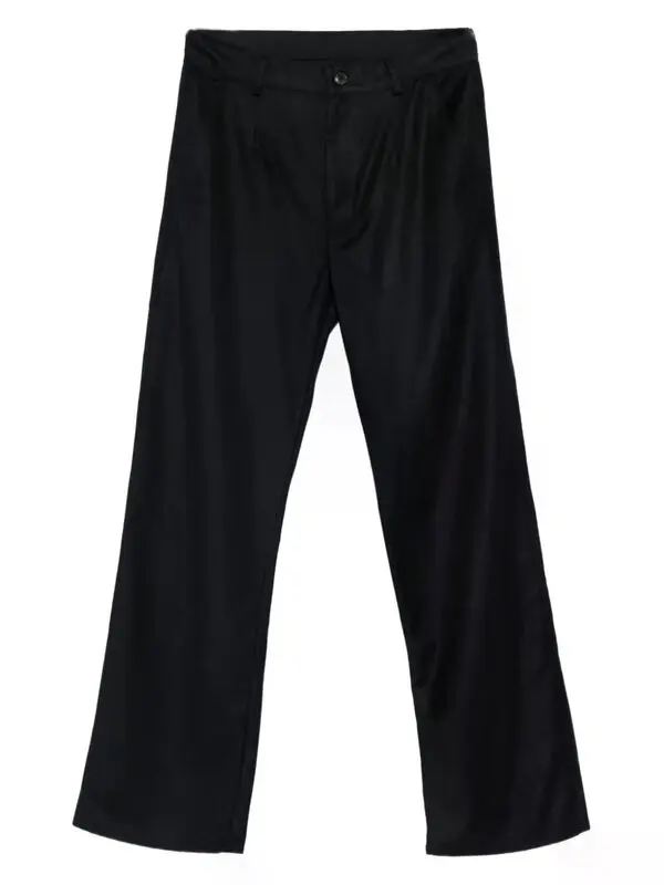 PRIVATE 0204 Button-fly Wool Trousers