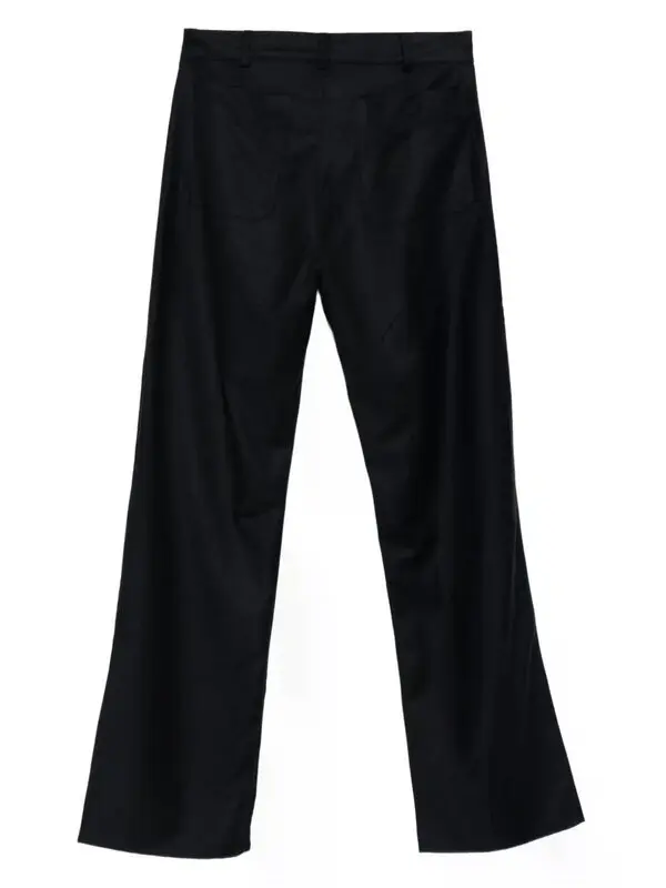 PRIVATE 0204 Button-fly Wool Trousers