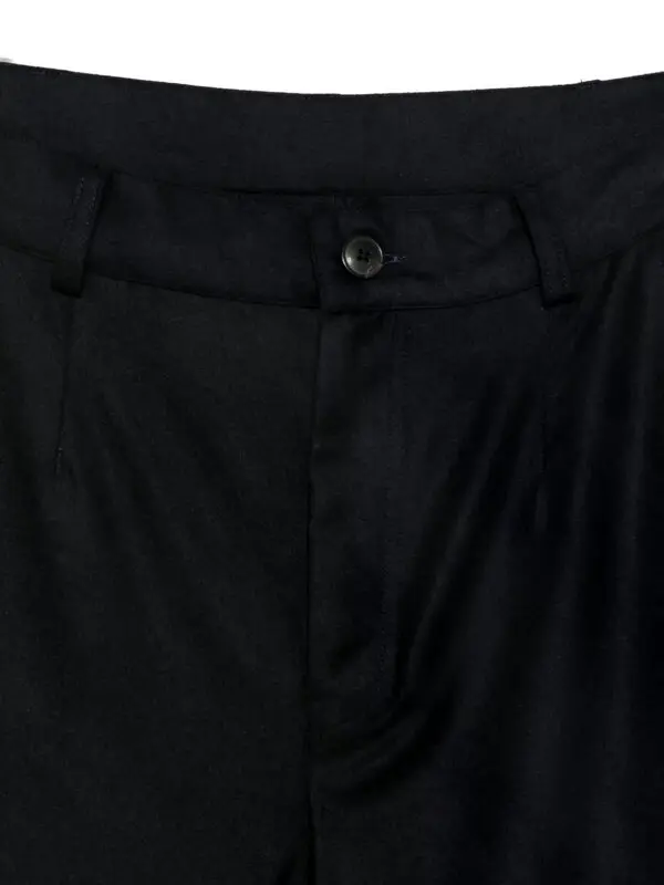 PRIVATE 0204 Button-fly Wool Trousers