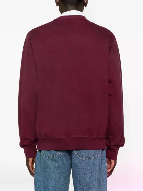 ARTE ANTWERP Embroidered Eye Sweatshirt - Red