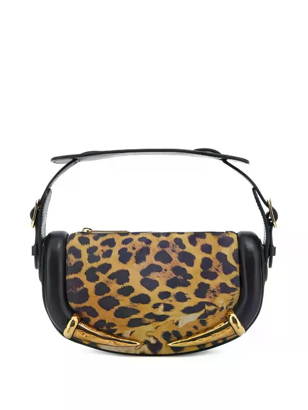 Roberto Cavalli Leopard-print Shoulder Bag - Brown