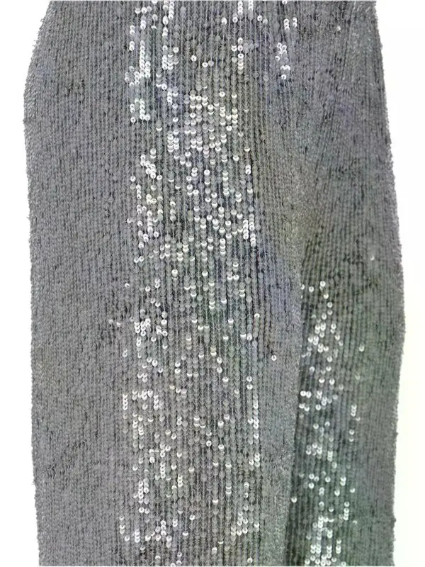 P.a.r.o.s.h Sequined Straight Trousers