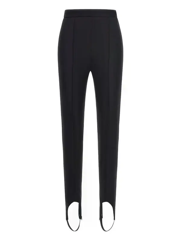 Roberto Cavalli Stirrup Detail Wool Trousers