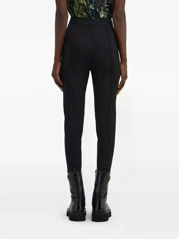 Roberto Cavalli Stirrup Detail Wool Trousers