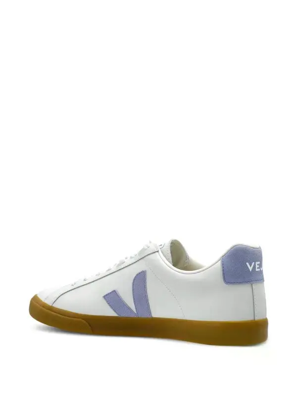 VEJA Leather V-logo Low Top Sneakers