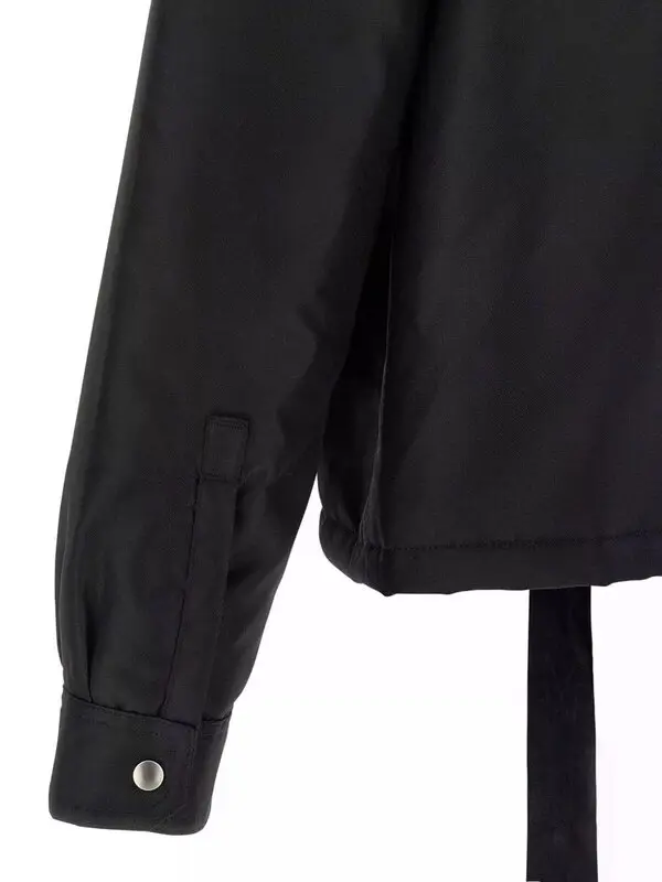Rick Owens Zip-front Shirt Jacket - Black