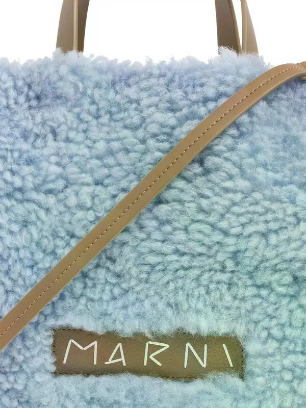Marni Shearling Tote Bag