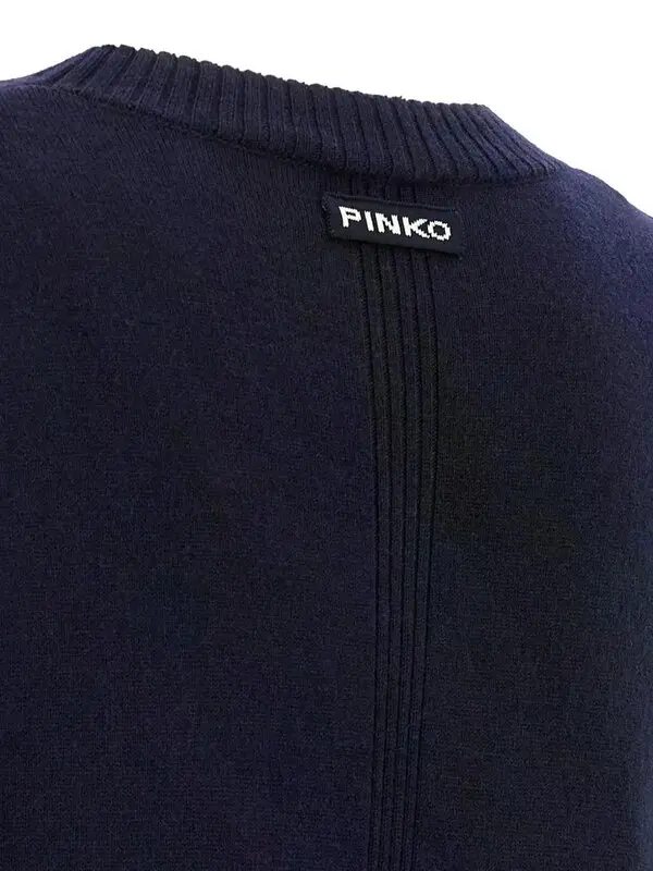 Pinko Crew-neck Maxi Dress