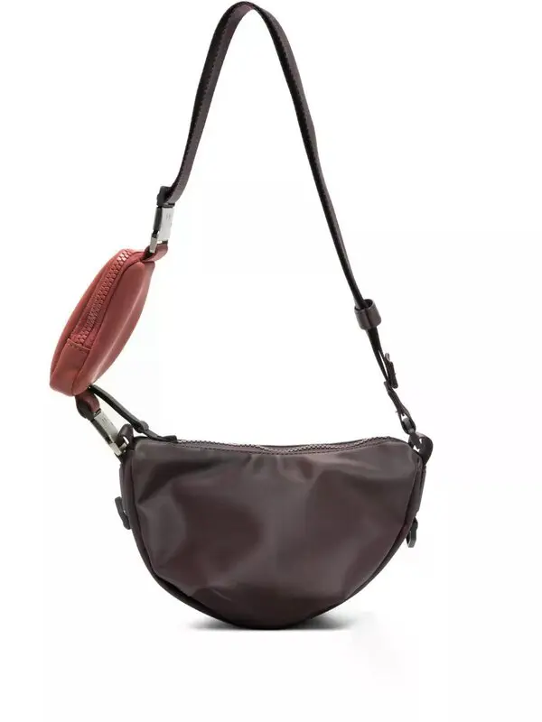 Rains Attached-pocket Shoulder Bag