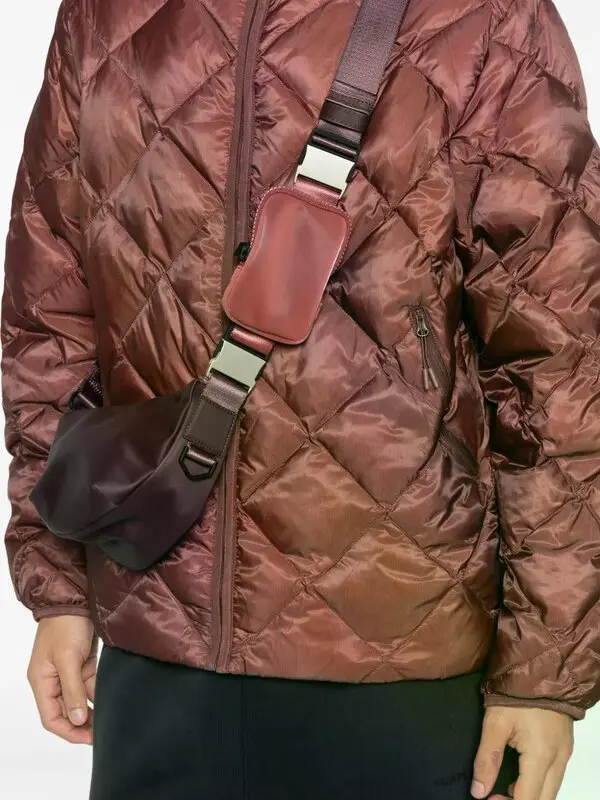 Rains Attached-pocket Shoulder Bag