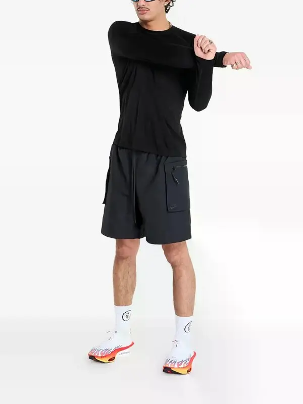 NNORMAL Long-sleeve Crew Neck T-shirt With Raglan Sleeves