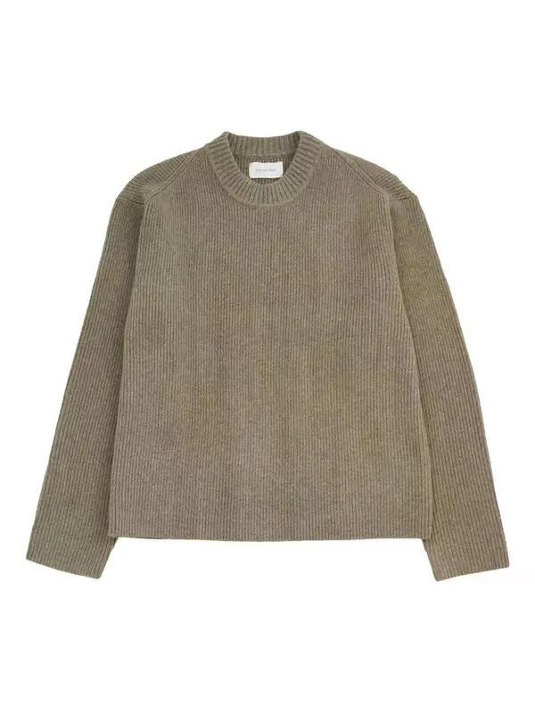 BERNER KUHL Ribbed Crew-neck Sweater