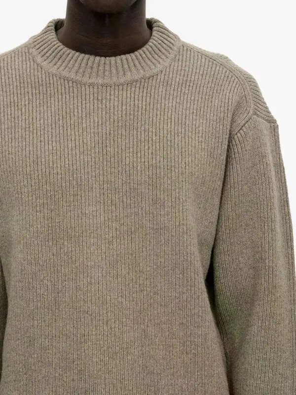 BERNER KUHL Ribbed Crew-neck Sweater