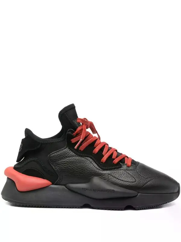 Y3 Kaiwa Sneakers - Black | Editorialist