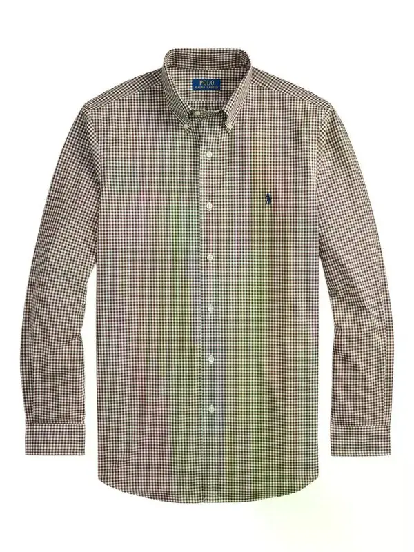 Polo Ralph Lauren Gingham Long-sleeve Shirt - Brown