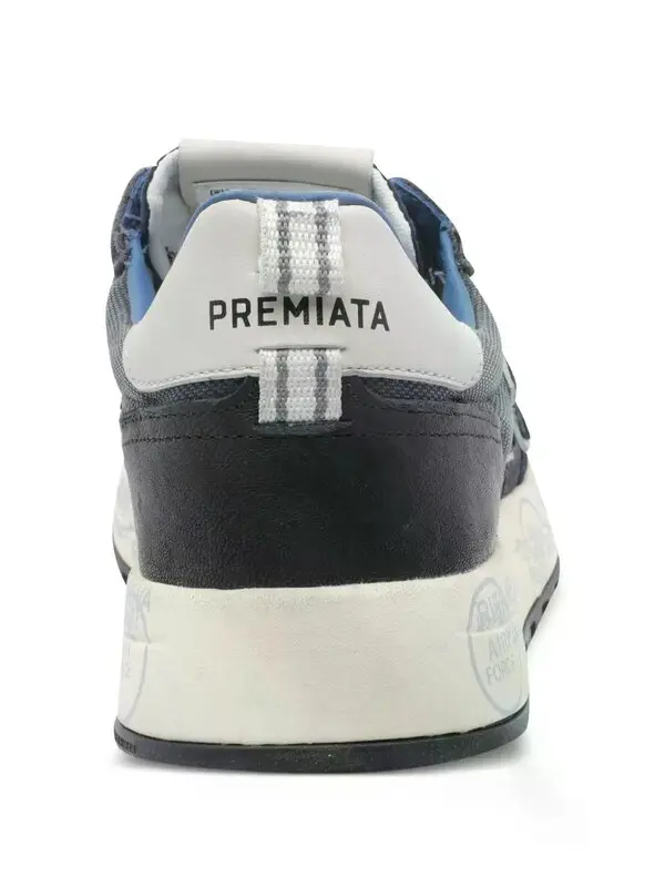 Premiata Logo Detail Panelled Sneakers - Blue