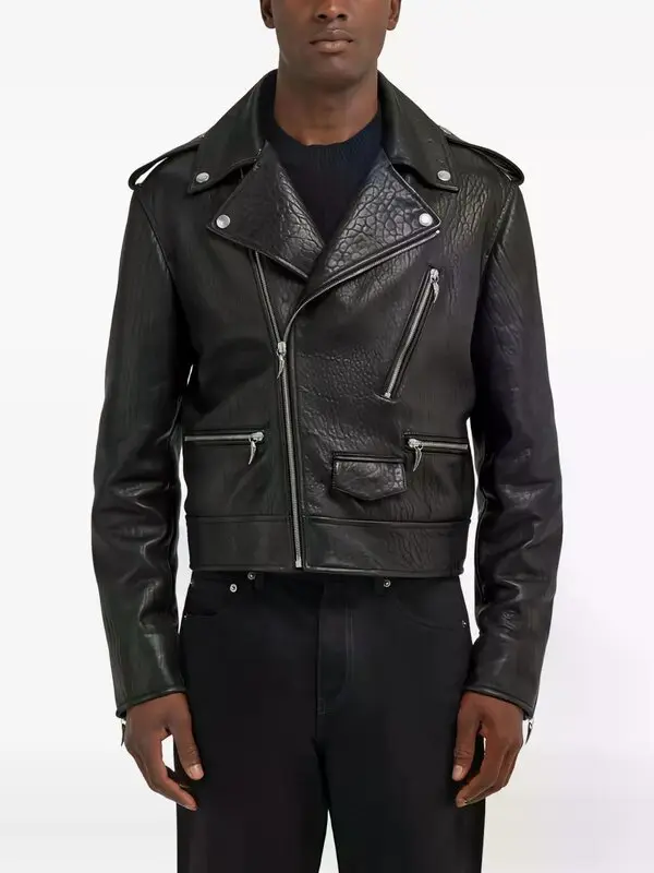 Roberto Cavalli Sheepskin Biker Jacket