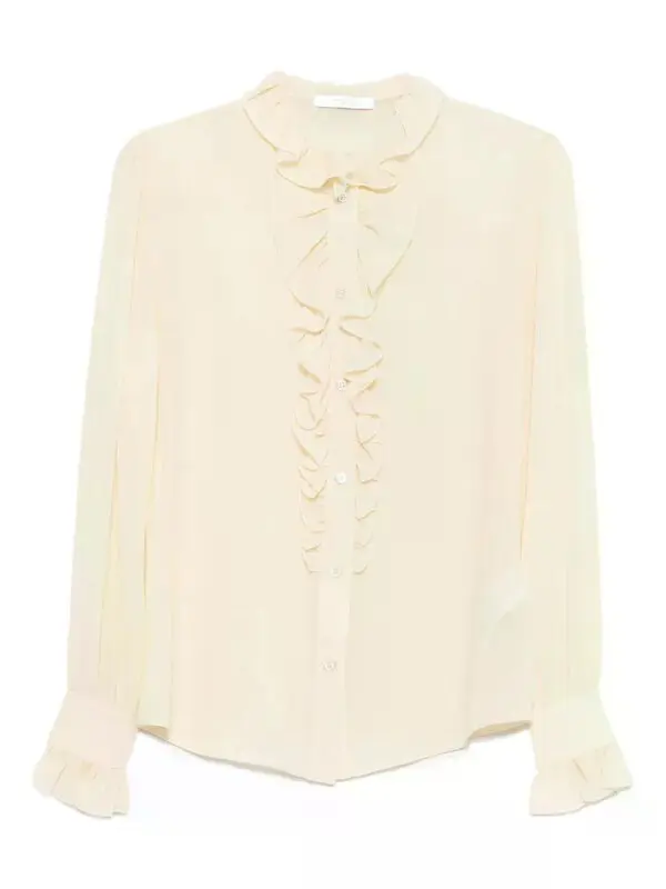 Vivetta Ruffled Silk Blouse