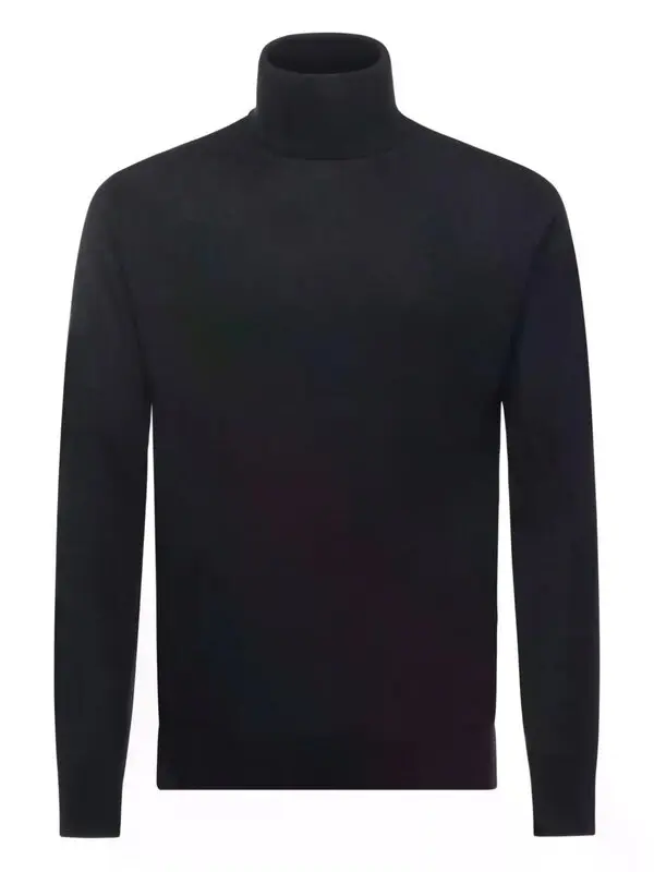 Alpha Studio Turtleneck Long-sleeve Sweater