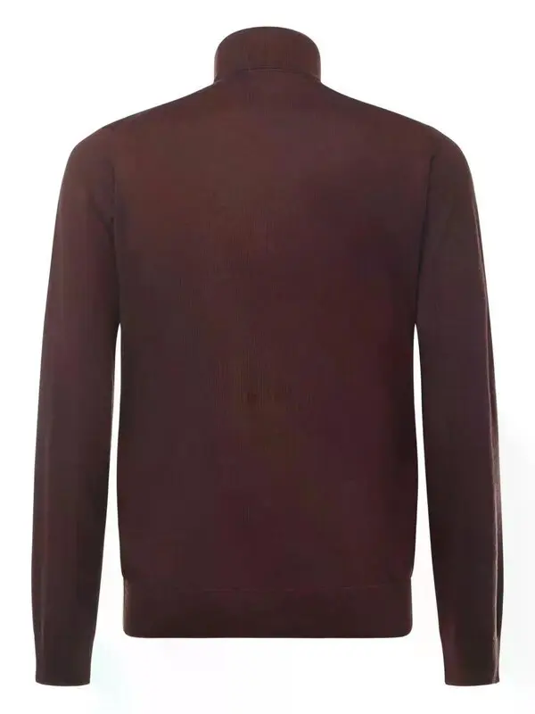Alpha Studio Long-sleeved Roll-neck Sweater