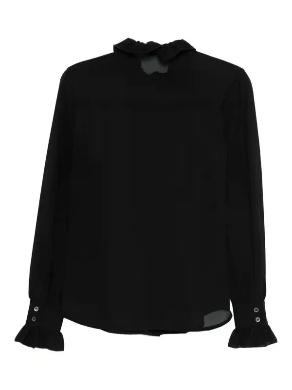 Vivetta Ruffled High-neck Blouse