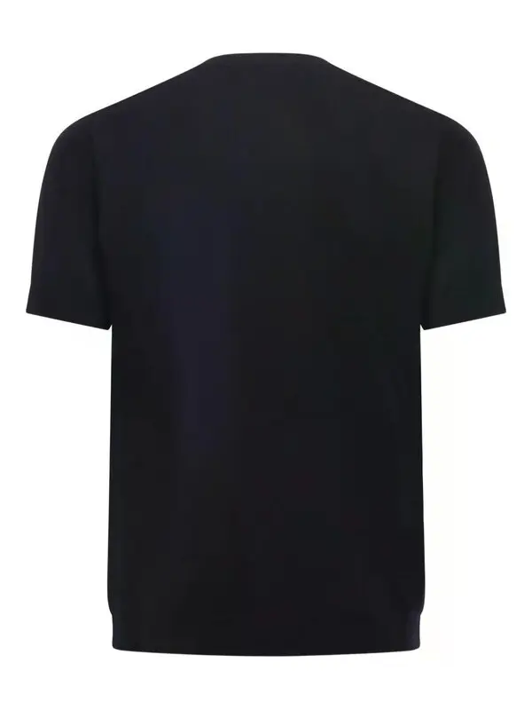 Alpha Studio Short-sleeve Knitted T-shirt