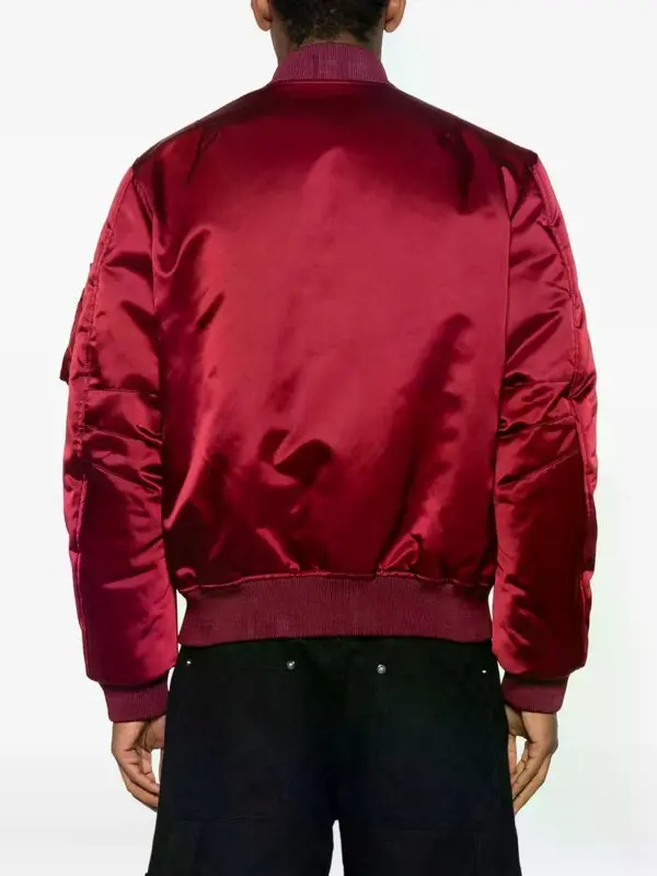 Gucci Satin Bomber Jacket