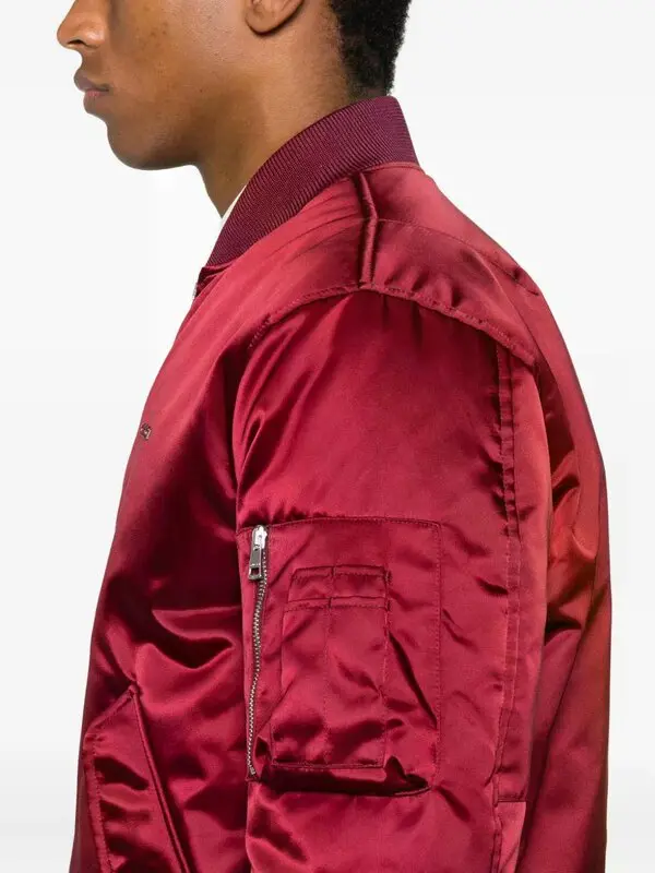 Gucci Satin Bomber Jacket