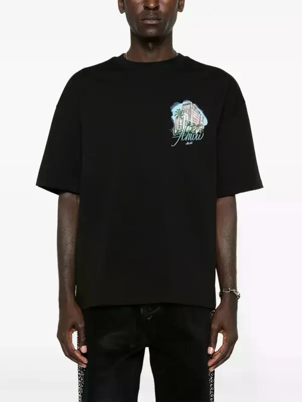 Amiri Hotel-print T-shirt