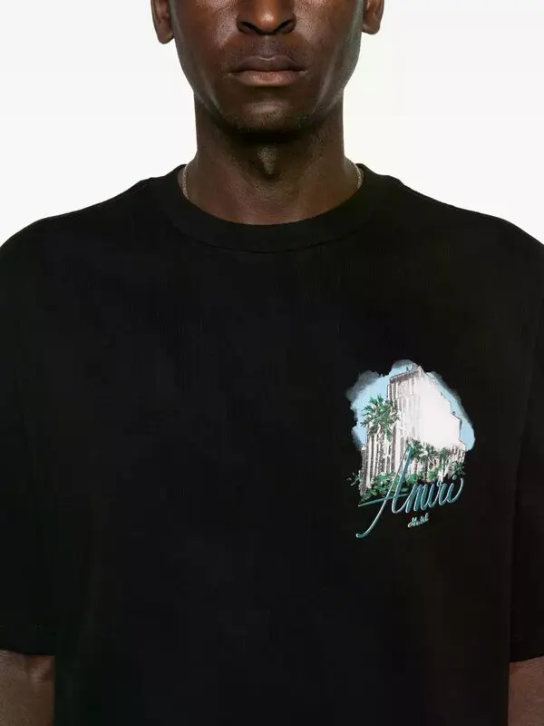Amiri Hotel-print T-shirt