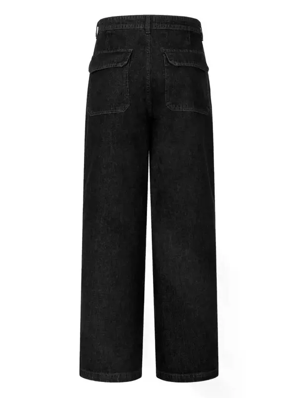 STUDIO TOMBOY Drawstring Straight-leg Jeans