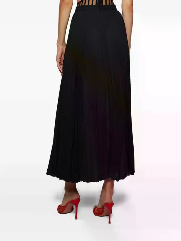 Wardrobe.NYC Pleated Midi Skirt
