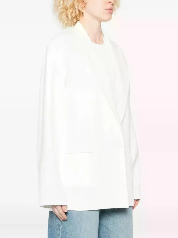 Alberta Ferretti Single-button Notched-lapel Blazer