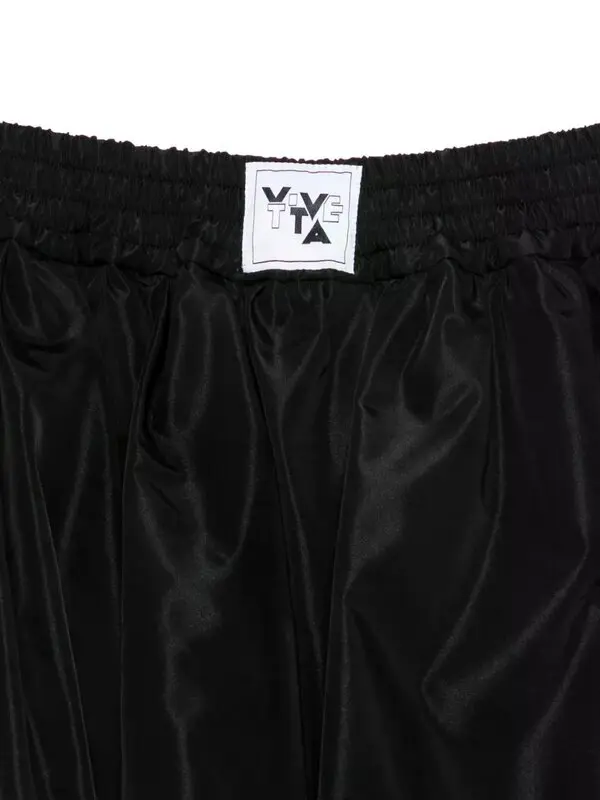 Vivetta Bubble-hem Mini Skirt
