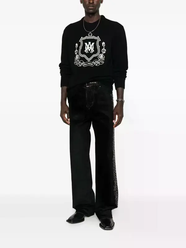 Amiri Crest-print Sweatshirt