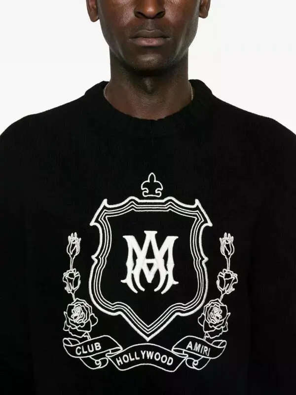 Amiri Crest-print Sweatshirt