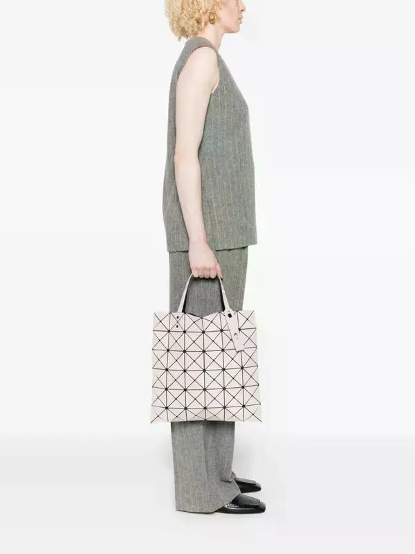 Issey Miyake Lucent Geometric-pattern Tote Bag