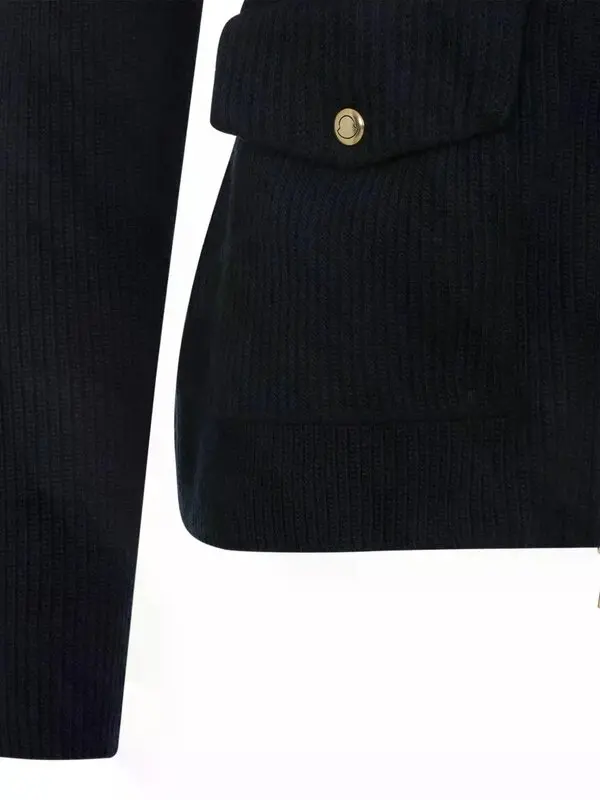 Moncler Ribbed Fitted Jacket