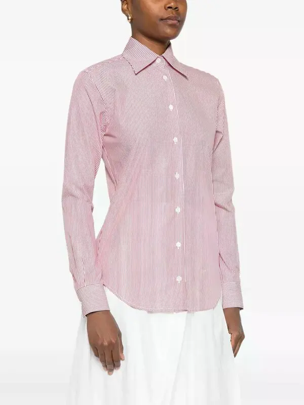 MAZZARELLI Gea Striped Button-down Shirt