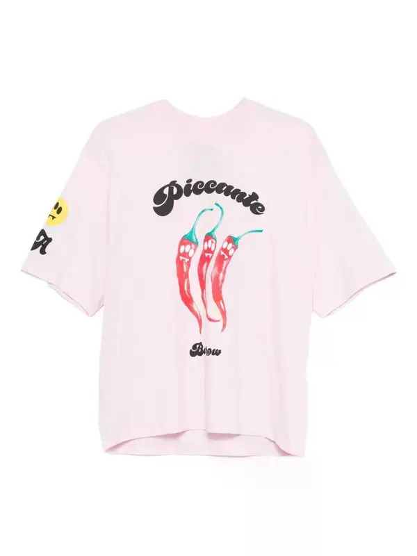 BARROW Chilli-print T-shirt