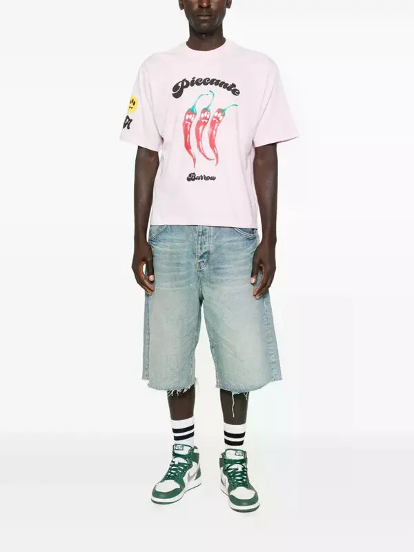 BARROW Chilli-print T-shirt