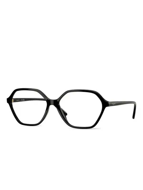 VOGUE EYEWEAR Geometric Frame Eyeglasses - Black