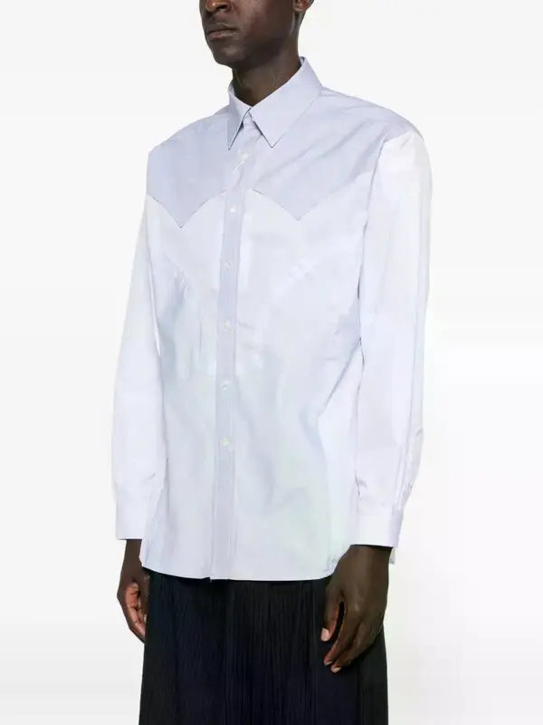 MAISON MARGIELA Two-tone Yoke Shirt