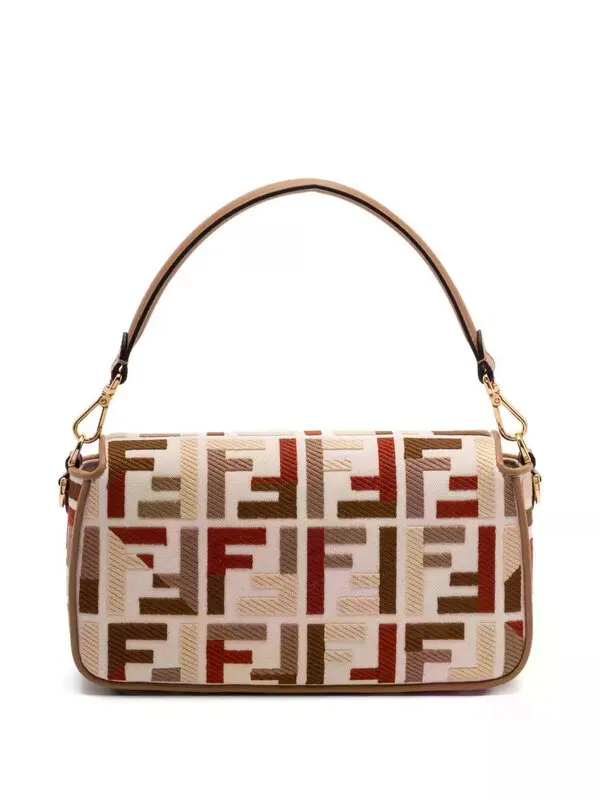 Fendi Medium Baguette Ff-motif Shoulder Bag