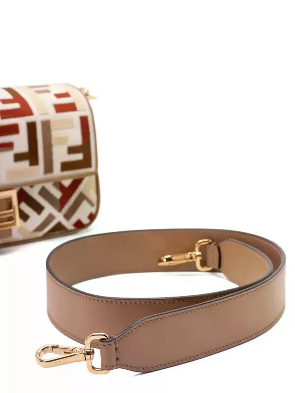 Fendi Medium Baguette Ff-motif Shoulder Bag