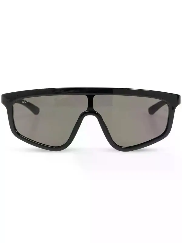 Gucci Mask Frame Sunglasses - Black