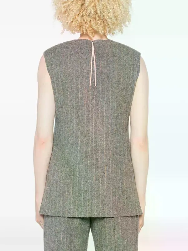 Carven Pinstripe Vest