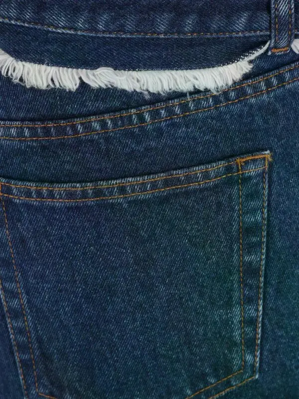 MERYLL ROGGE Belted Denim Skirt